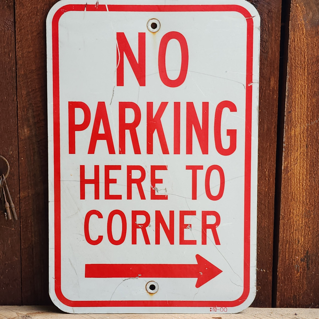 Vintage Obsolete Retired Firetruck Crossing Road Traffic Street Sign ...