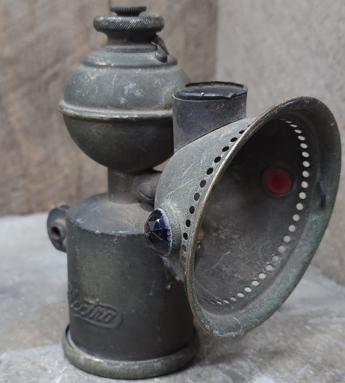 Antique Electro Bicycle Carbide Light Lamp Headlight Headlamp Cycle ...