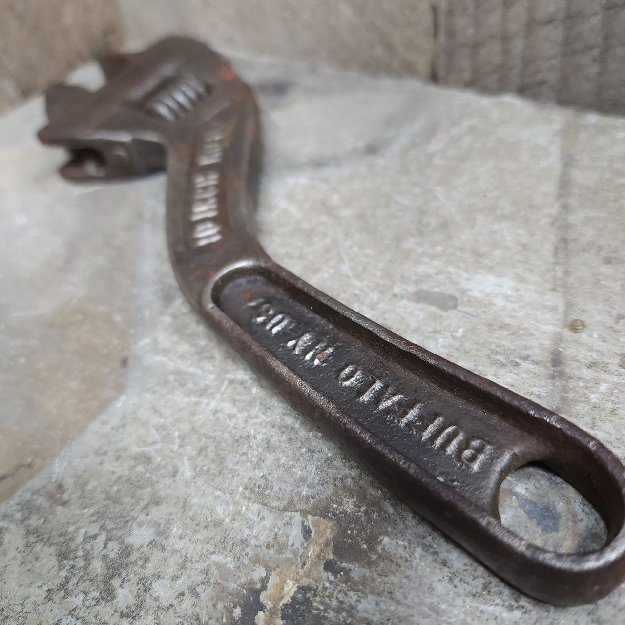 Vintage Fordson Tractor Adjustable S-Wrench Keystone Mfg. Co. 10" No ...