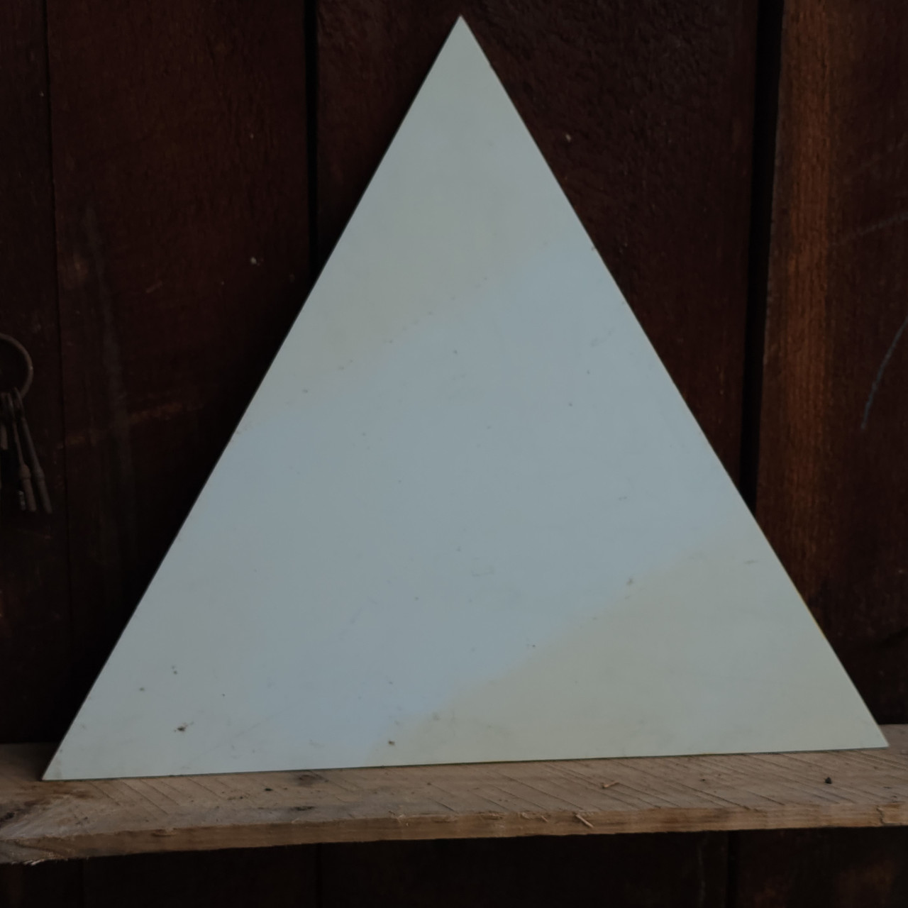 Vintage Triangle High Pressure Caution Car Wash Plastic Warning Sign ...