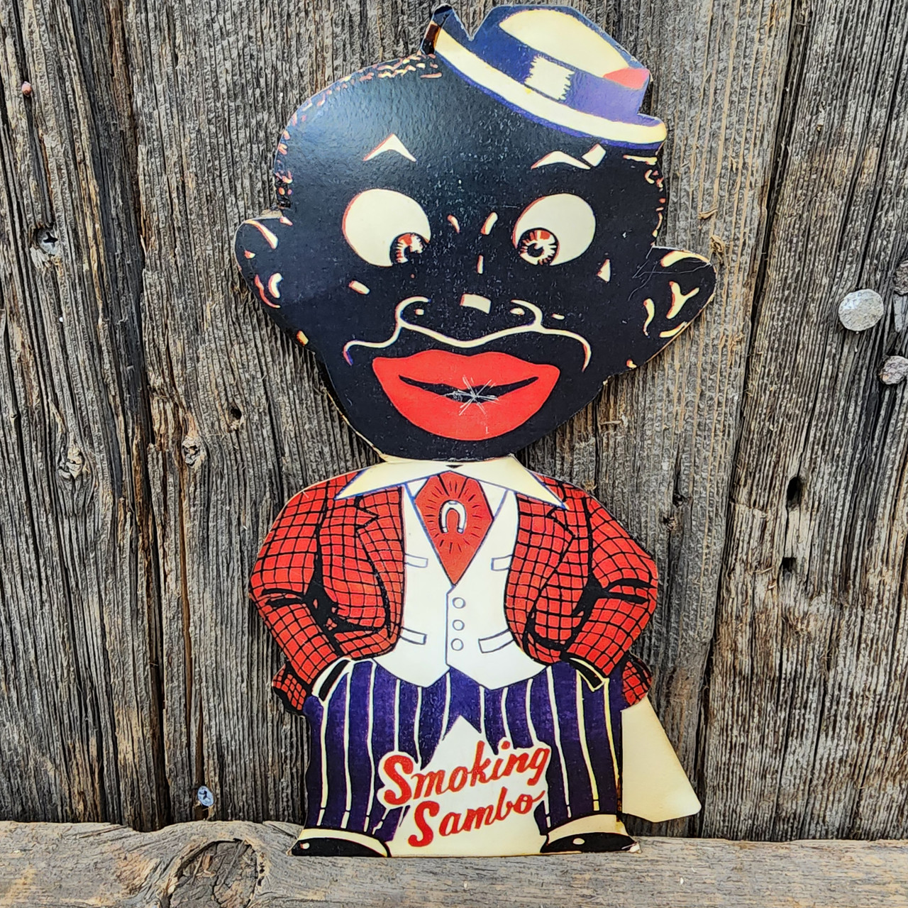 Vintage Smoking Sambo Black Americana Memorabilia Fireworks Novelty ...