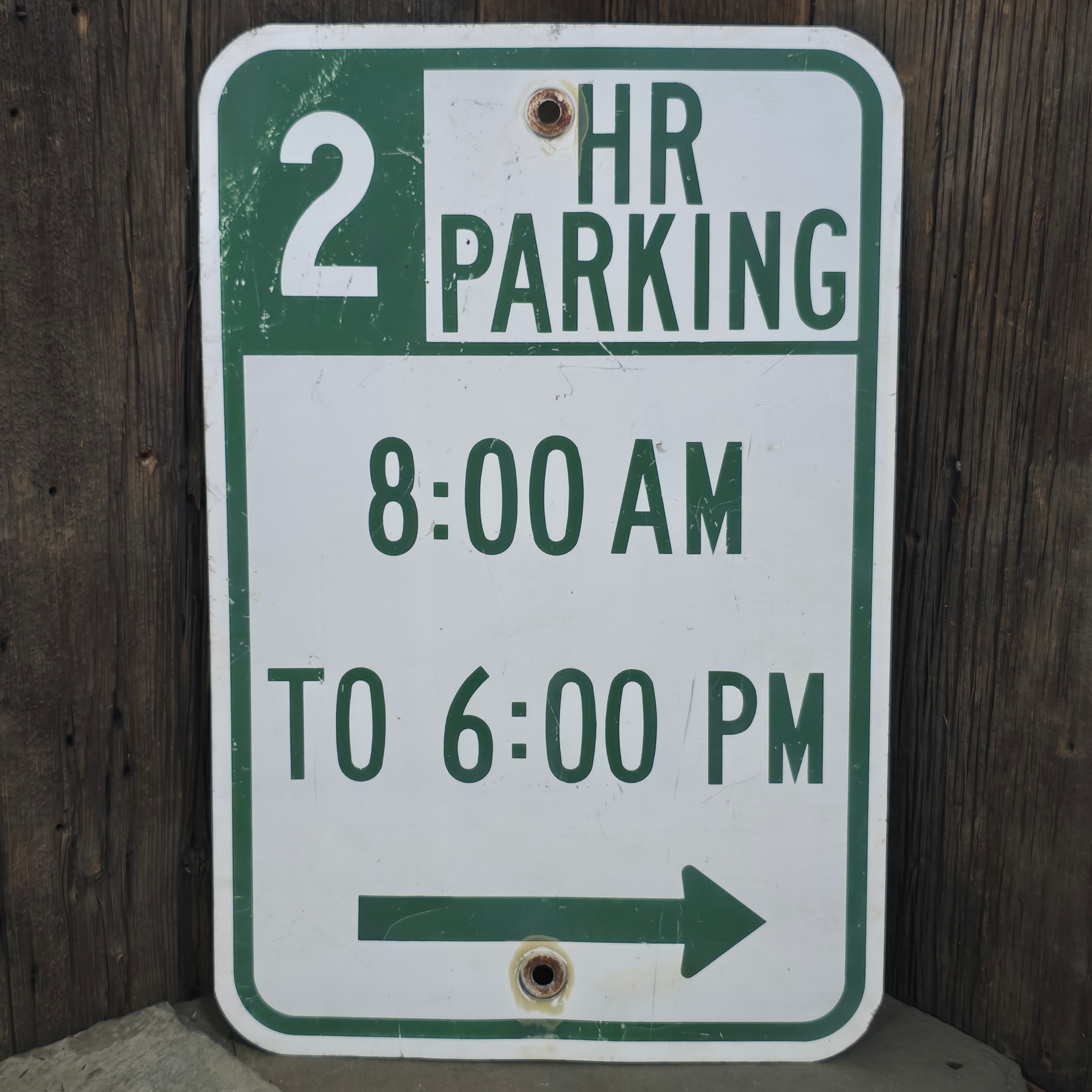 Vintage No Parking Odd Days & Friday Confusion Real Obsolete Street ...