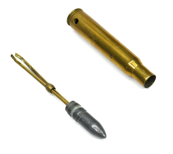 Vintage Handmade Rifle Bullet Gun Shell with Hidden Roach Clip Inside ...