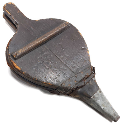 Primitive Antique Weathered Worn Fireplace Bellows Fire Blower Tool ...