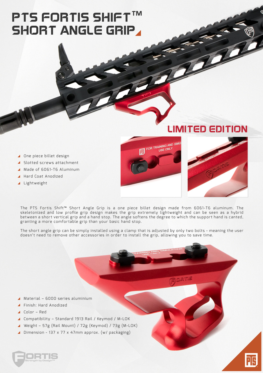 Fortis Shift Grip | M-LOK | PTS Syndicate