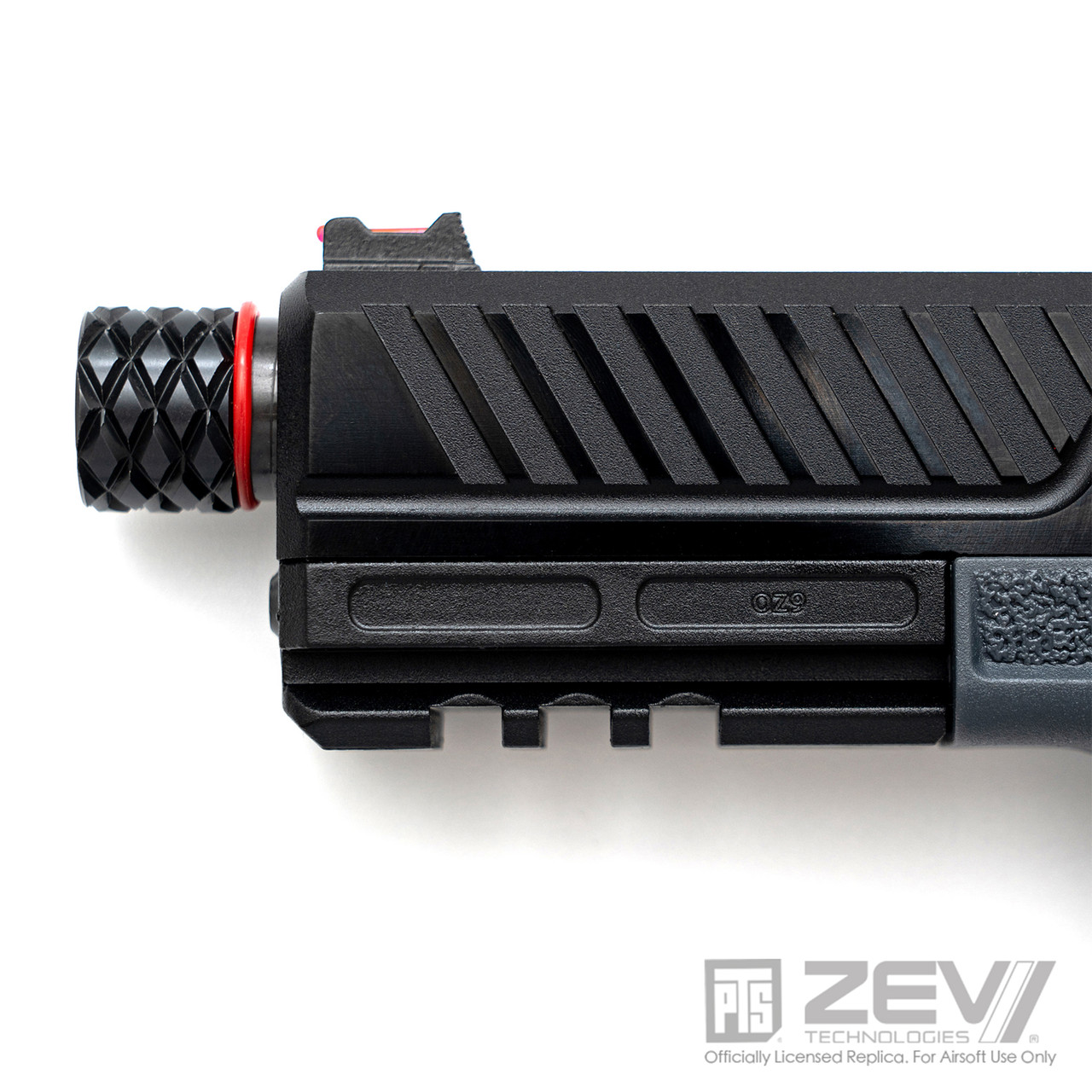 PTS Zev OZ9 Combat Gas Blowback Pistol Gray (Premium Version)