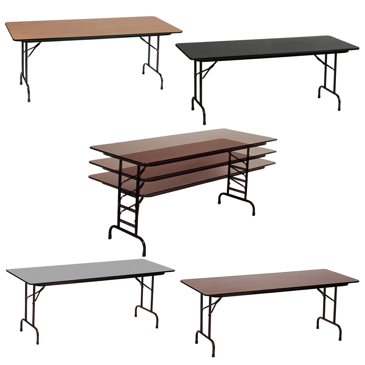 Correll Solid Wood Core High Pressure Adjustable Height Laminate ...