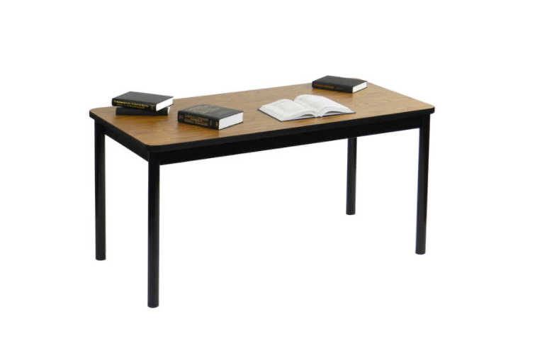 Correll Library Table with High Pressure Laminate Tops 29" Height-USA ...