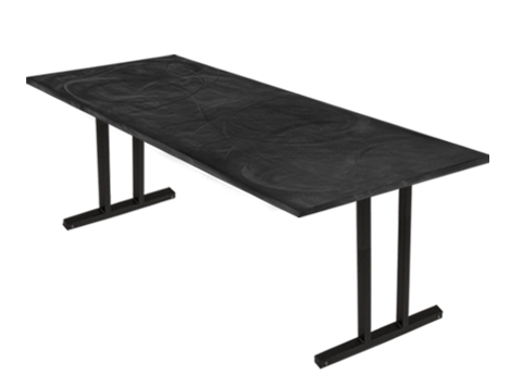 Swirl Banquet Aluminum Folding Table - FoldingChairsandTables