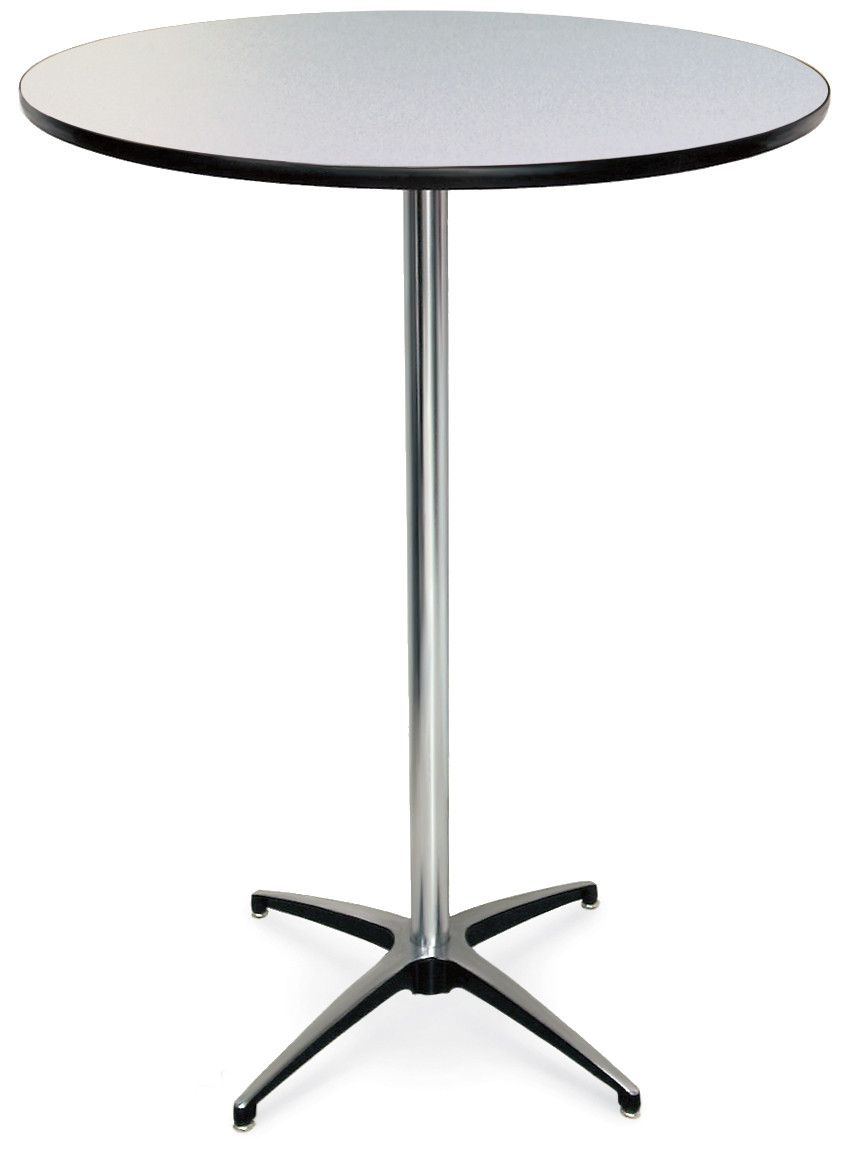 Laminate 8 Party Pack Bundle of Pedestal Cocktail Tables-USA Made ...