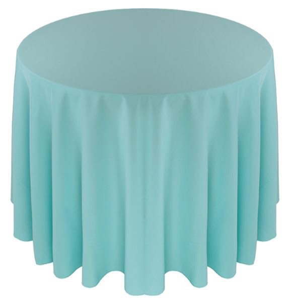 Solid Polyester Tablecloth Linen - FoldingChairsandTables.com