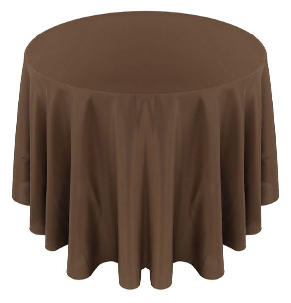 Solid Polyester Tablecloth Linen - FoldingChairsandTables.com