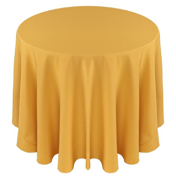 Solid Polyester Tablecloth Linen - FoldingChairsandTables.com