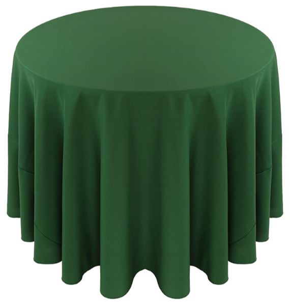 Solid Polyester Tablecloth Linen - FoldingChairsandTables.com