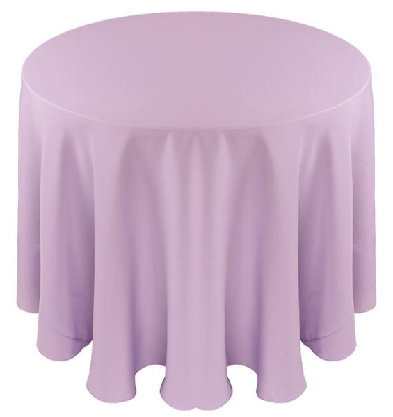 Solid Polyester Tablecloth Linen - FoldingChairsandTables.com