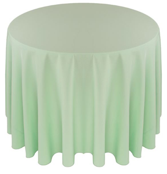 Solid Polyester Tablecloth Linen - FoldingChairsandTables.com