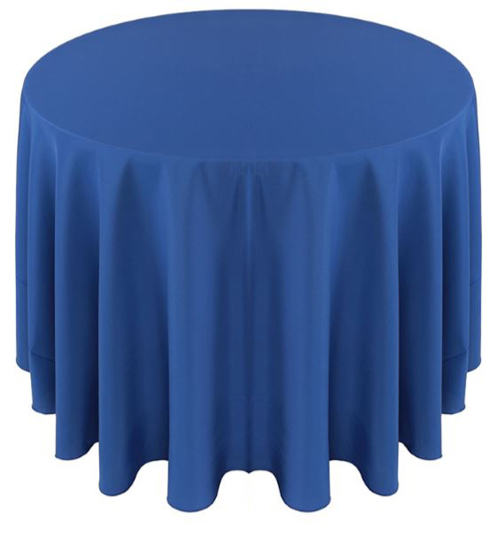 Solid Polyester Tablecloth Linen - FoldingChairsandTables.com