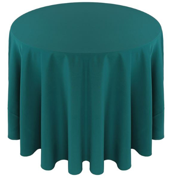 Solid Polyester Tablecloth Linen - FoldingChairsandTables.com