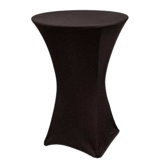 Spandex Cocktail Table Linens for 30-32" Round Top in 40-42"Height ...