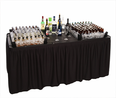 Fill N Chill 6-Foot Party Table – Keep Drinks & Food Cool for Events ...