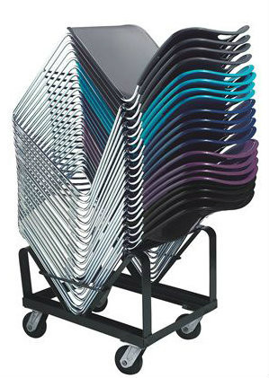 Stacking Chair Carts - FoldingChairsandTables.com