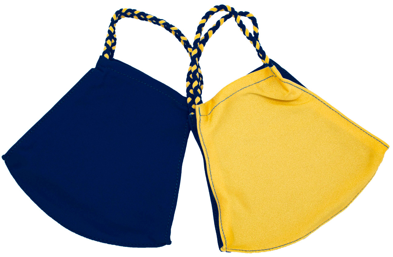 Pom Masks - Navy/Yellow Gold - 2/pk - [Consumer]Pomchies