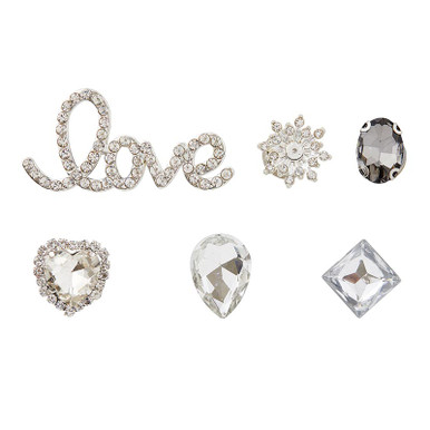 Shoe Charms - Glam Jeweled - [Consumer]Pomchies