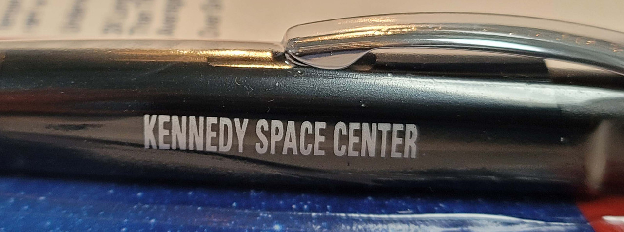 Kennedy Space Center Fisher Pen Black