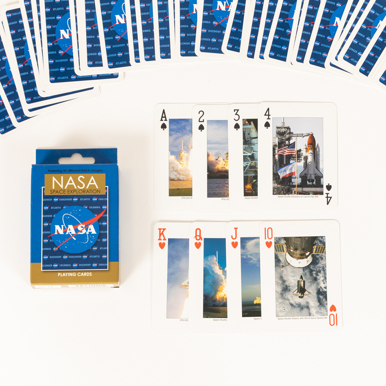 Playing Cards NASA Meatball Logo