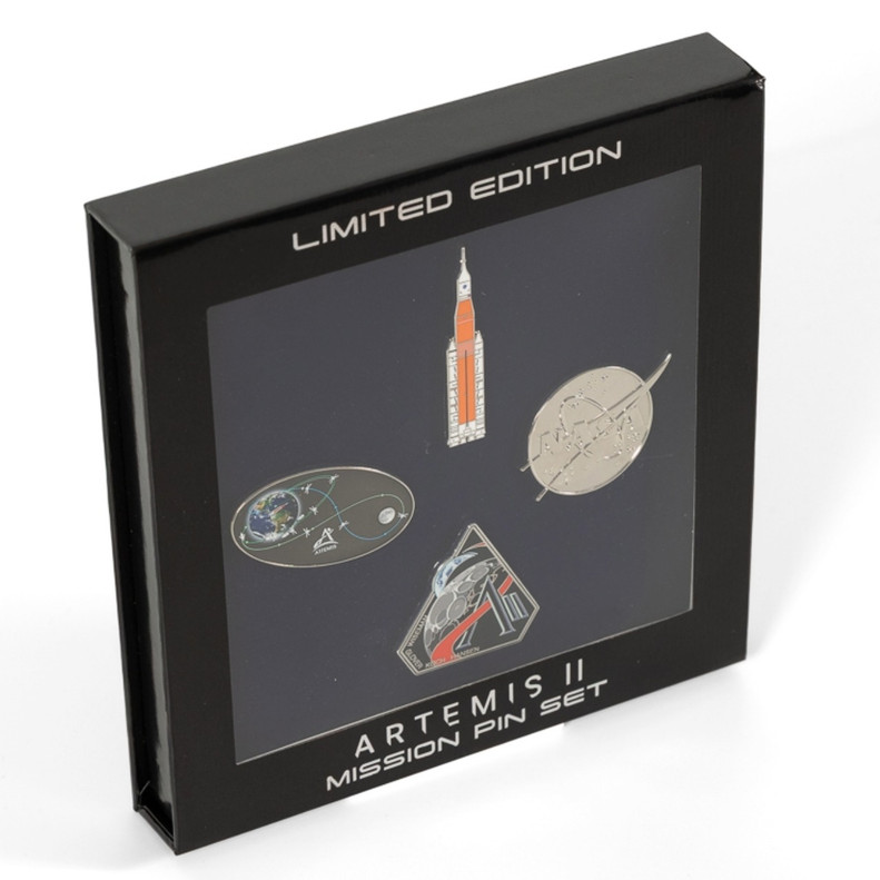 Artemis II Limited Edition Mission Pin Set