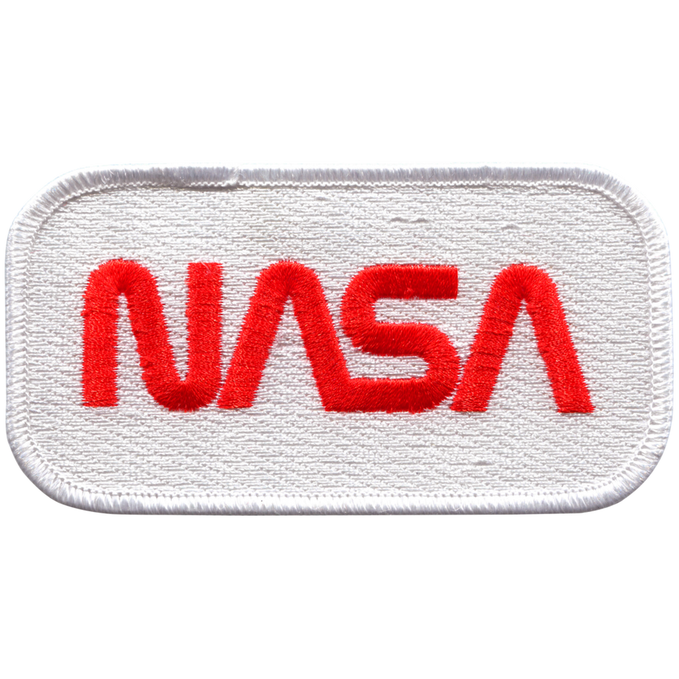 NASA "Worm" Logo Patch - Kennedy Space Center Space Shop