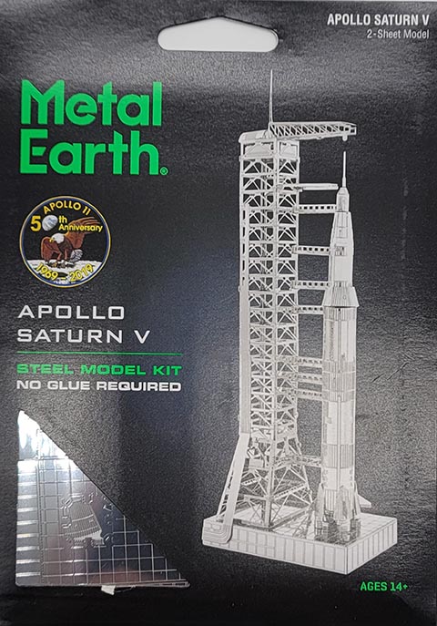 Metal Earth- Apollo Saturn V - Steel Model Kit