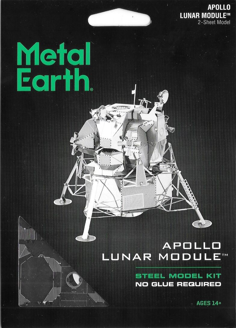 Metal Earth Apollo Lunar Module Model - Kennedy Space Center Space Shop