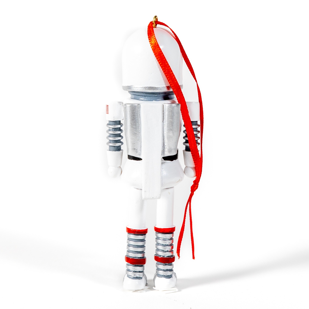 Kennedy Space Center Nutcracker Ornament White