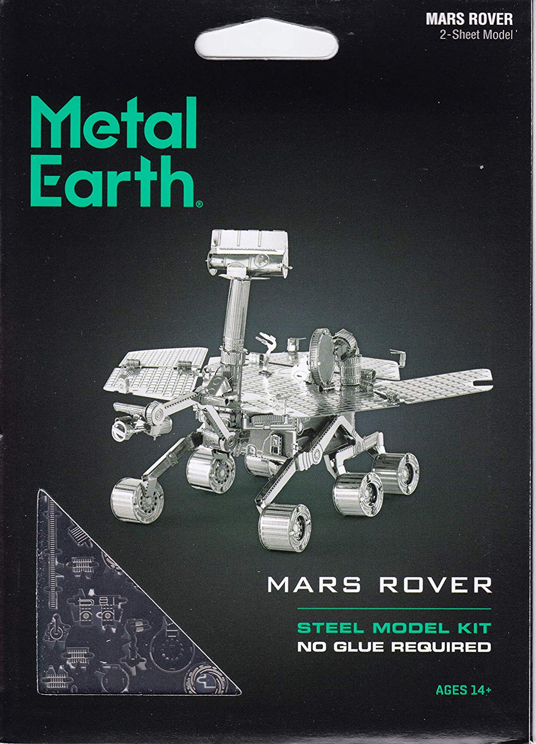 Metal Earth Mars Rover Model - Kennedy Space Center Space Shop
