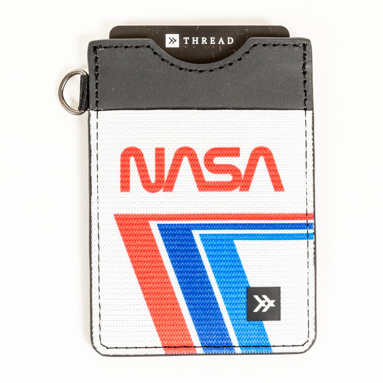 Thread Vertical Wallet Retro NASA Worm Logo