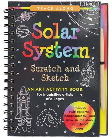 Solar System Scratch & Sketch Activity Book