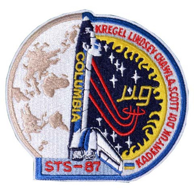 STS-87 Mission Patch