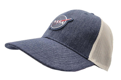 Small PVC Meatball Hat Navy/Ivory