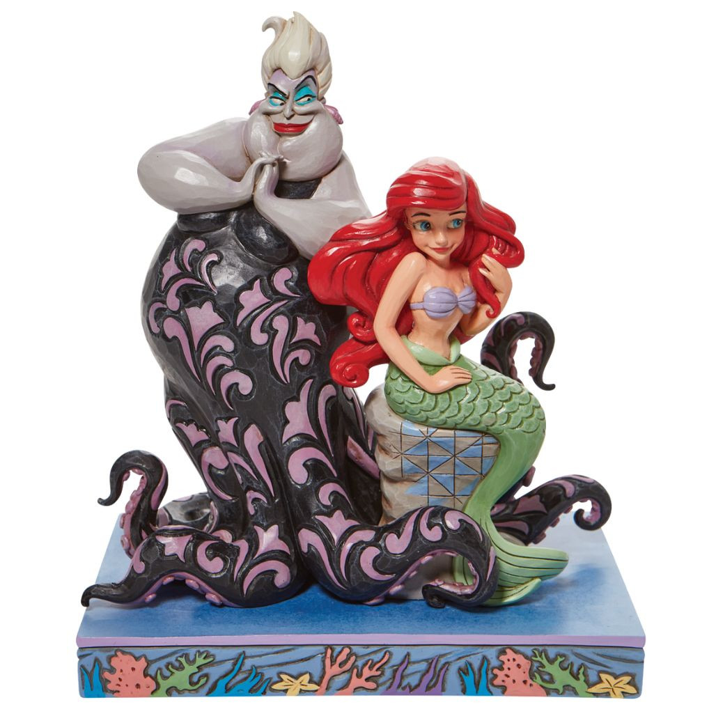Jim Shore - Disney Traditions - Ariel And Ursula Figurine - The ...