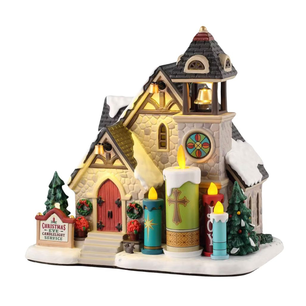 Lemax Christmas Village Accessories | Trees, Lights & Figures