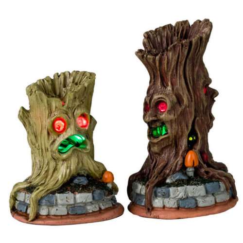Lemax - Spooky Town - Spooky Tree Trunks