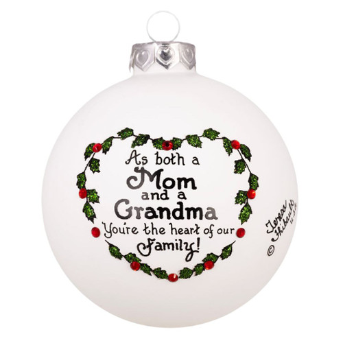 Heart Gifts by Teresa Grandma Mom Ornament