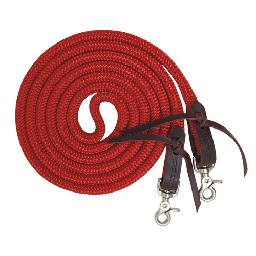 Equestrian Rope Mecate Reins and Loop Reins handmade in the USA