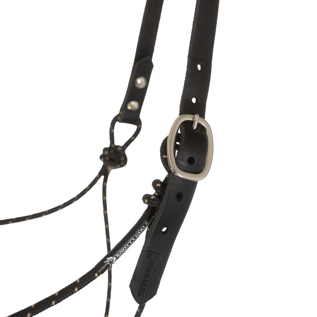 Leather Quick Release - Slip Ring Halter - Knotty Girlz Equestrian Products