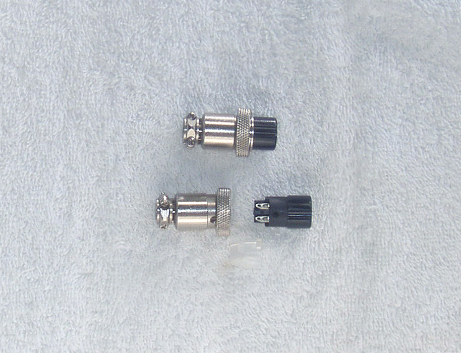 GX16 4 Pin Female In Line Plug NEW Old Stock