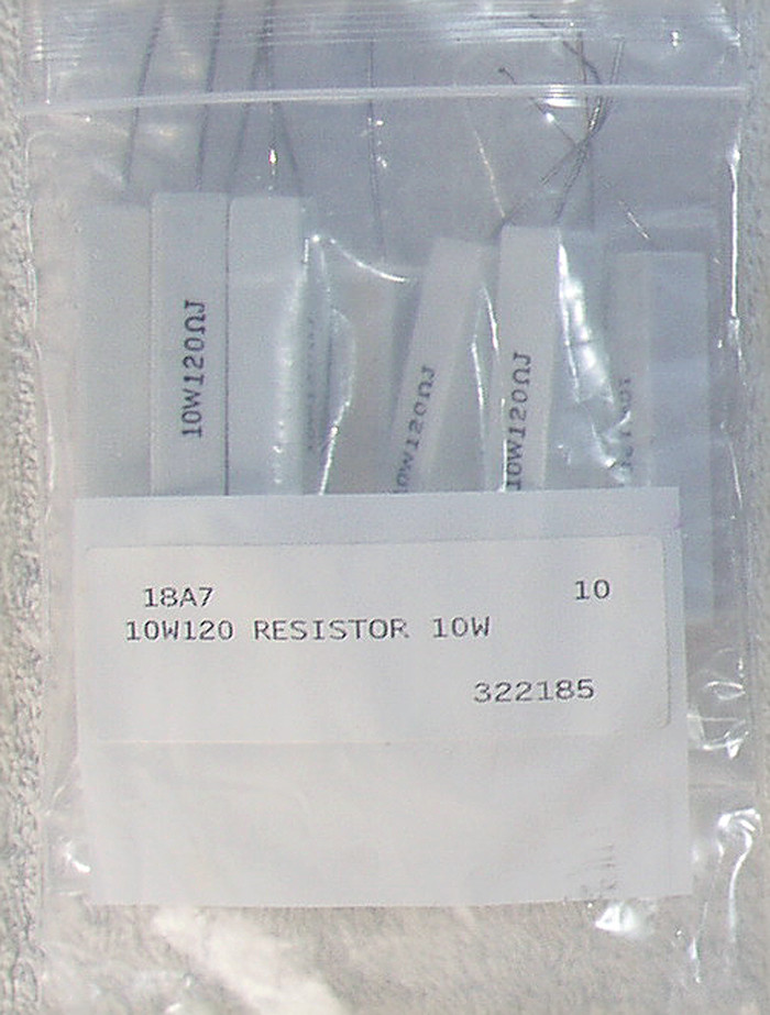 120 Ohm 10 Watt Cement Fixed Resistor NEW Old Stock