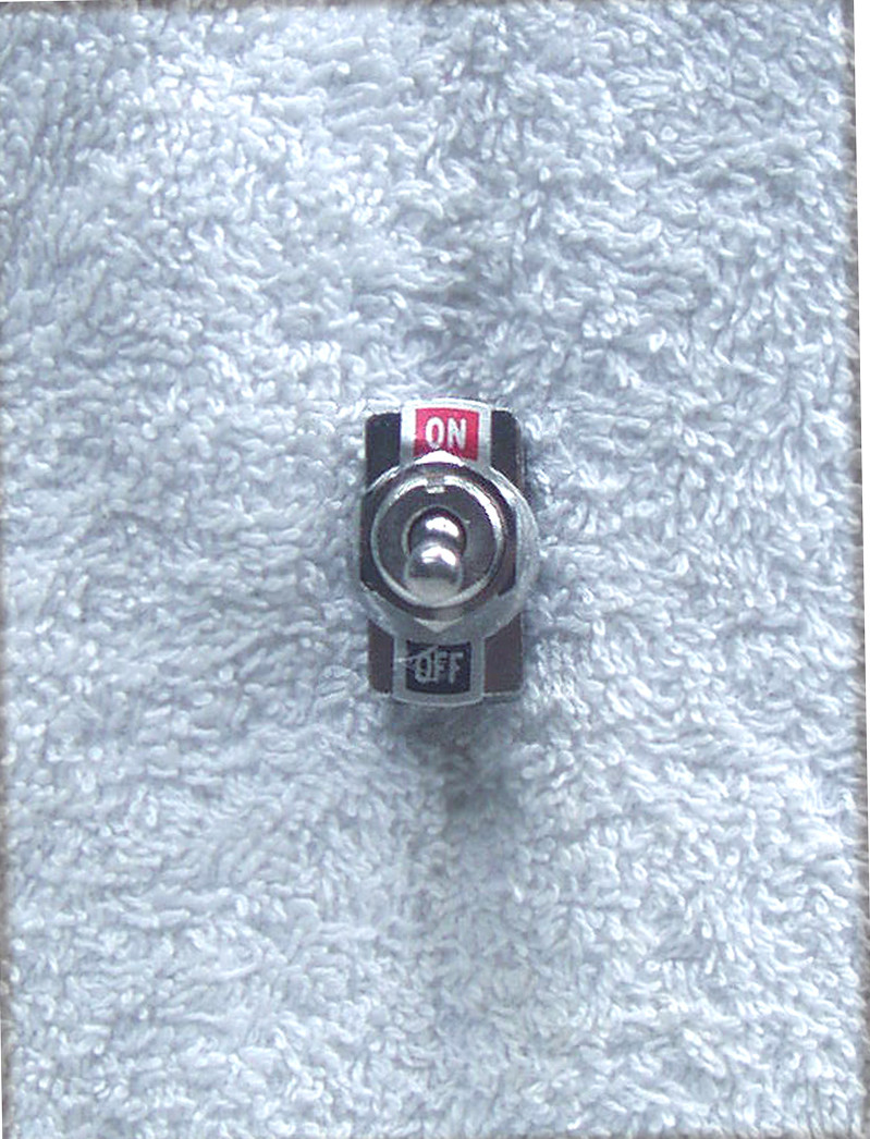 Classic SPST Toggle Switch 1A 250V~ ON-OFF Decal Contact Rating (USED ...