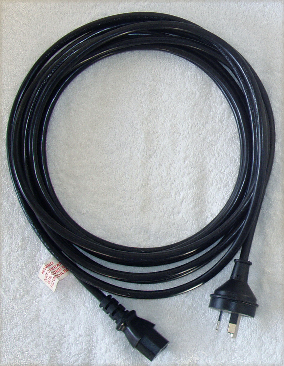 5 Metre HIGH PROJECT IEC Power Lead C13 To Australian 3 Pin Male Plug