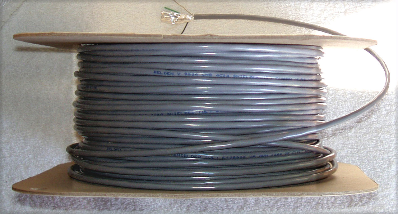 BELDEN 9534 4 Core Shielded Cable 80+ Metre Reel (PER METRE) NEW Old Stock